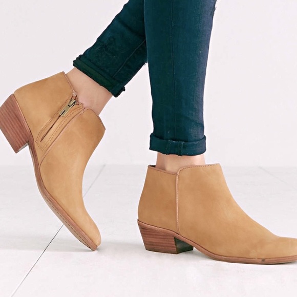 Sam Edelman | Shoes | Sam Edelman Petty Ankle Boot In Chestnut Suede ...